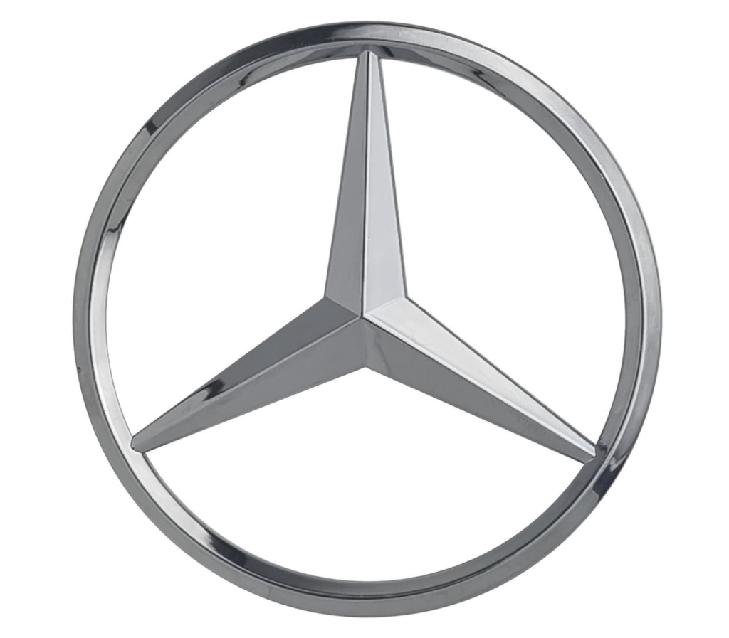 Mercedes Silver Logo Rear Boot preowned - PMP