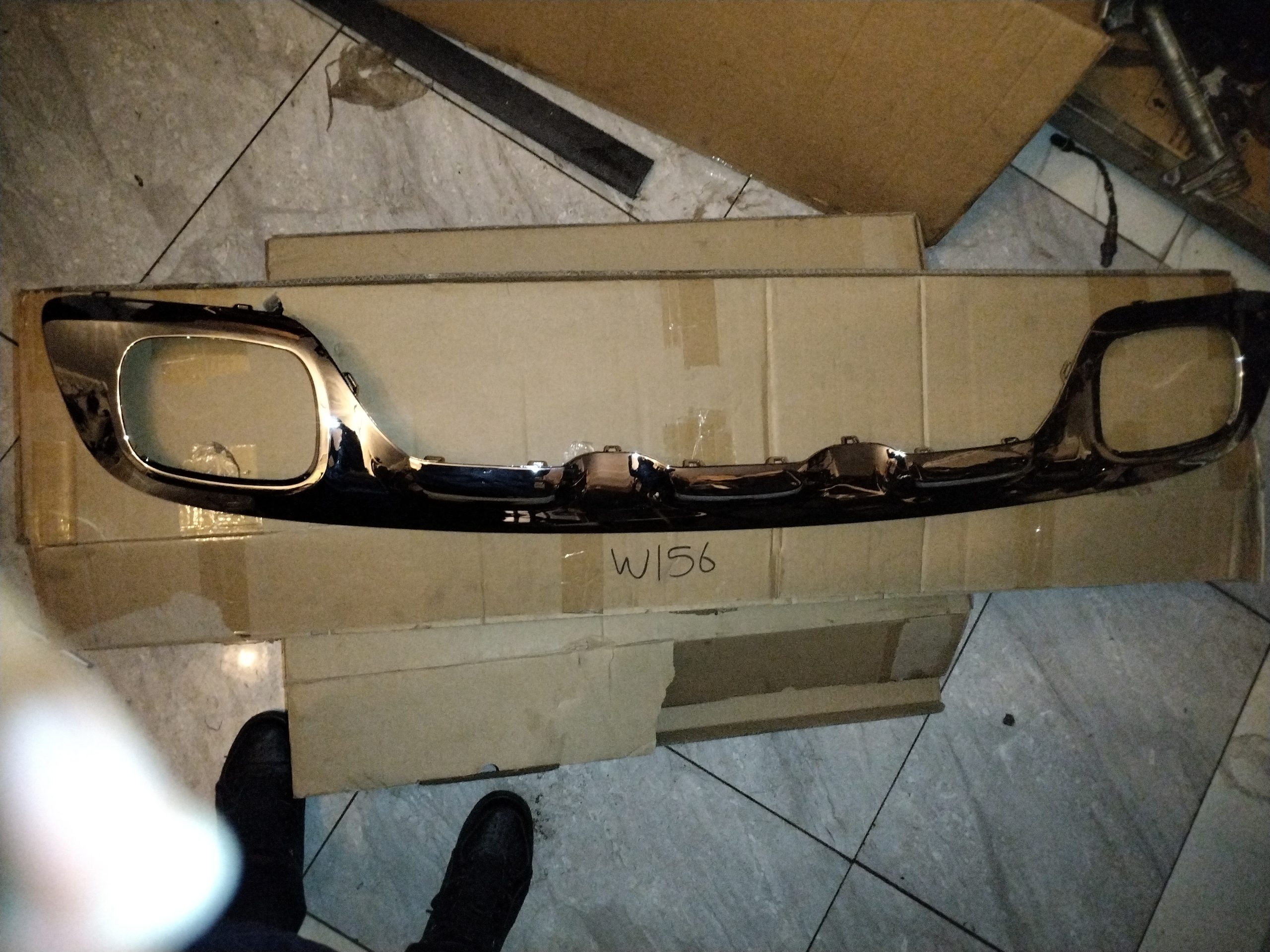 Mercedes Benz w156 Rear Spoiler New - PMP